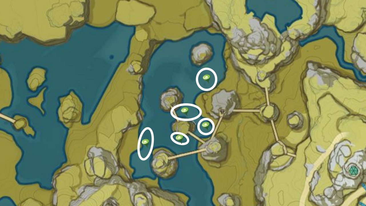 Genshin Impact Lotus Head Locations Farming Guide